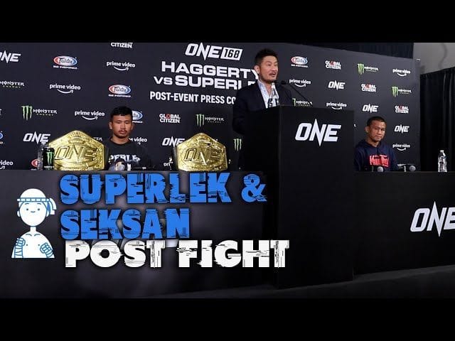 ONE 168: “We Thai fighters are strong” - Superlek proud to represent ...
