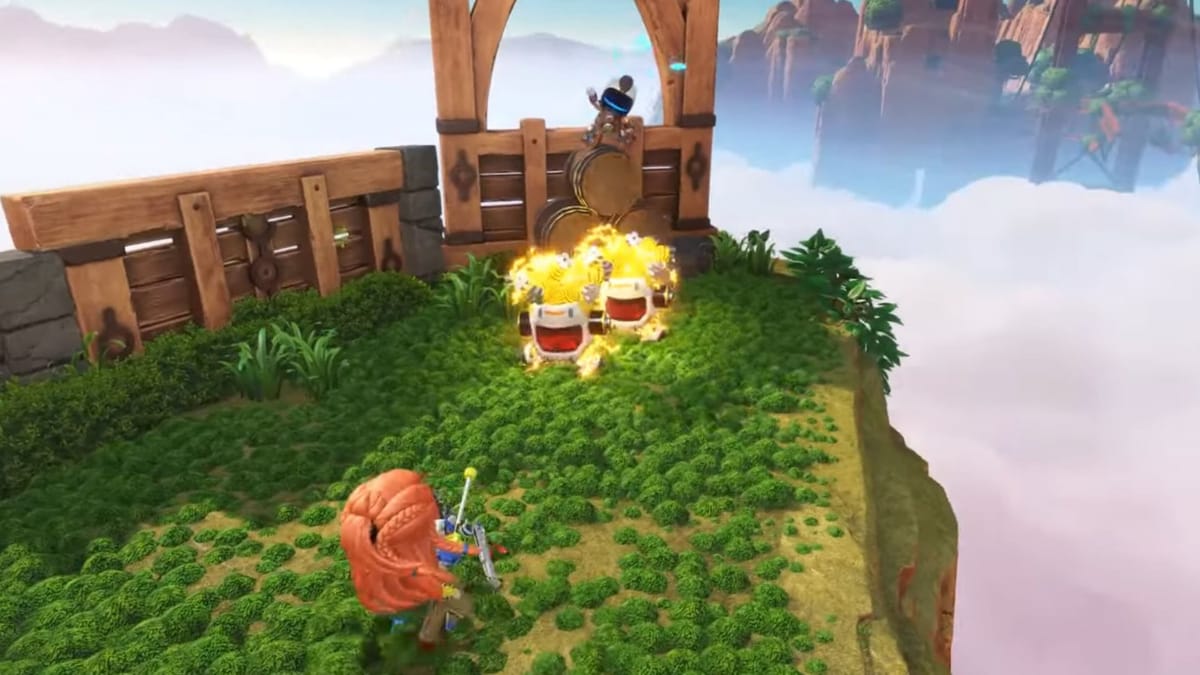 Astro Bot Machine Learning level walkthrough: All bots and puzzle piece ...