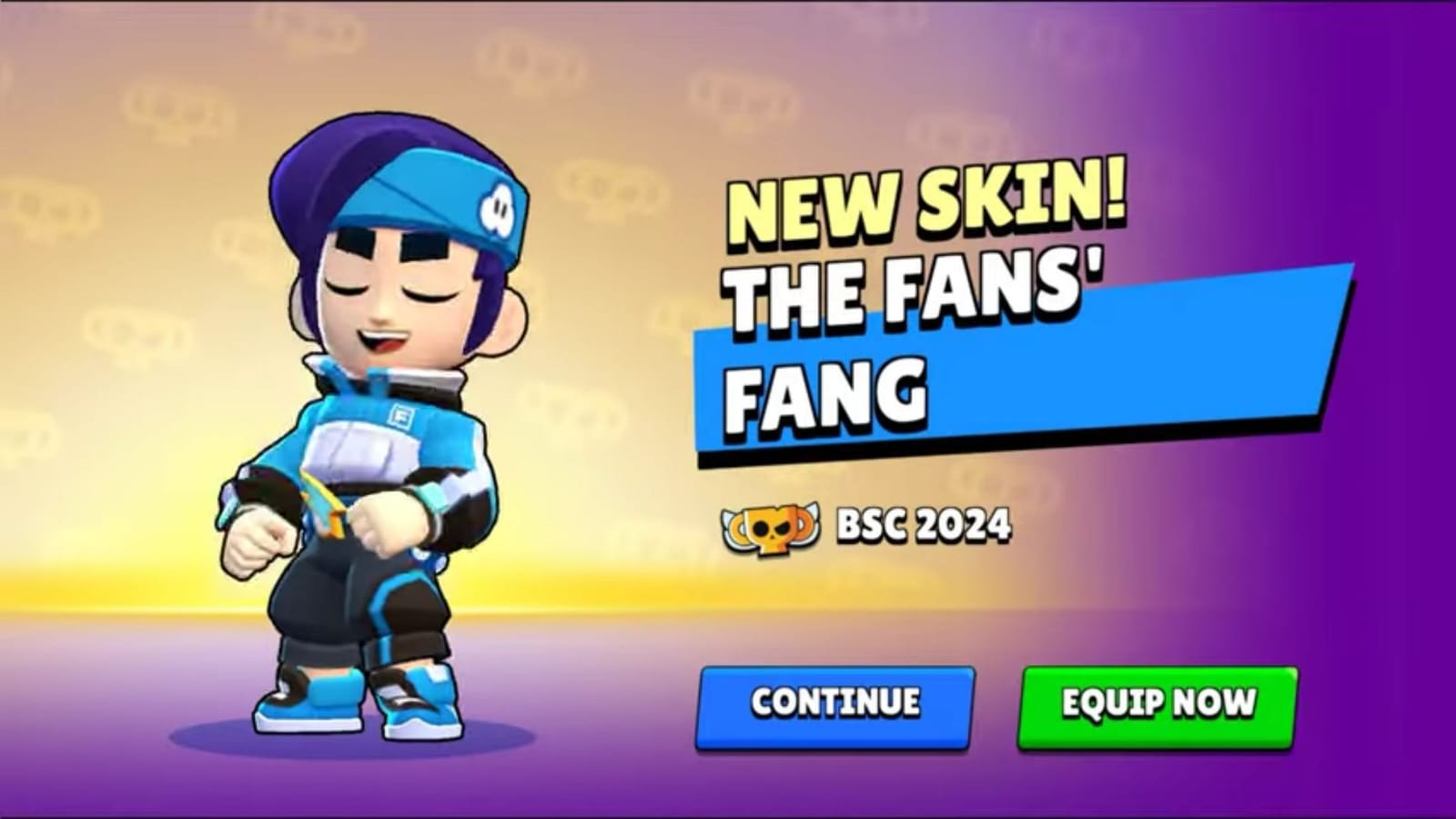 Brawl Stars Fans' Fang skin: Cost, design, and more
