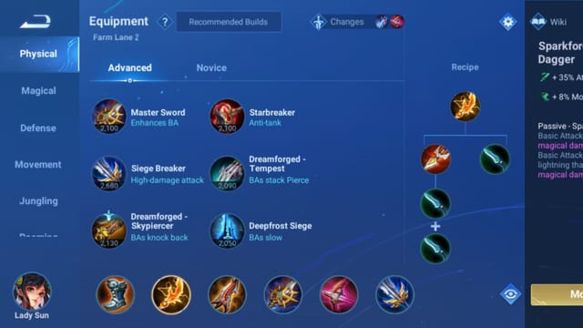Honor of Kings Lady Sun build guide: Best equipment, Arcanas, Battle ...