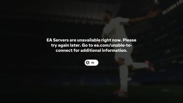 Is EA FC 25 down (October 1, 2024)? Best way to check server status