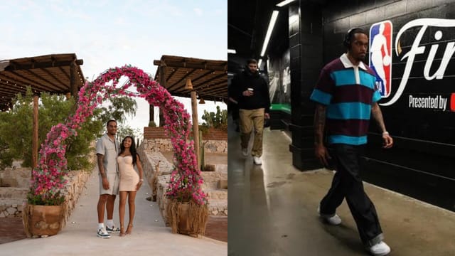 In Pics: P.J. Washington's wife Alisah Washington rocks green outfit as ...
