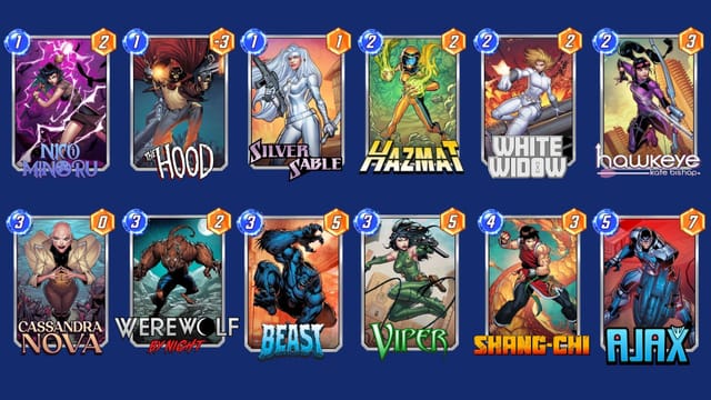 5 best Marvel Snap Nico Minoru decks