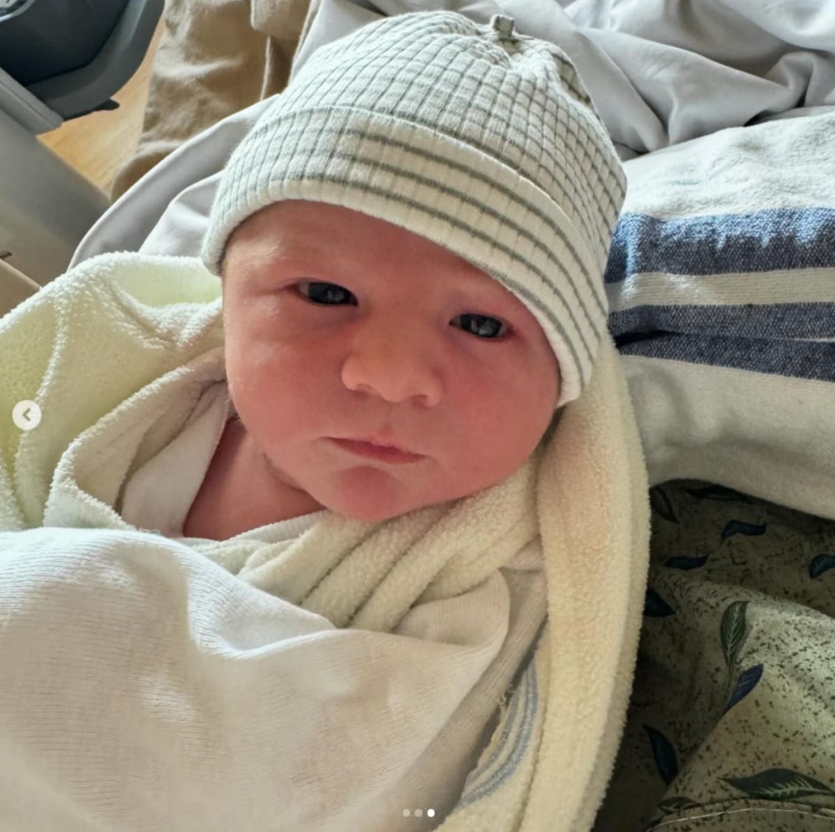 In photos: Nick Jensen and wife Jenner welcome their baby boy Otto