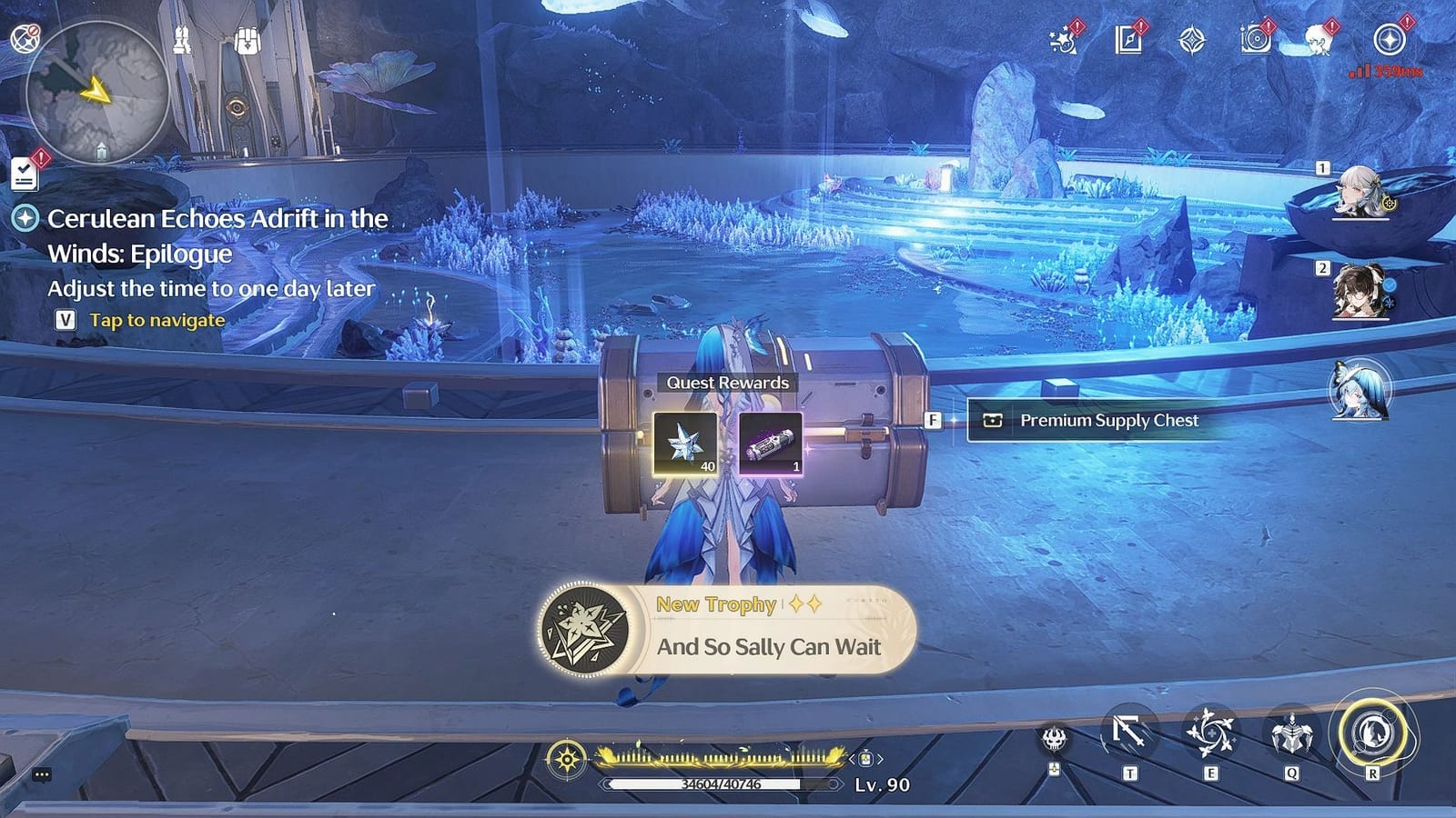 Wuthering Waves Cerulean Echoes Adrift in the Winds Part II quest guide