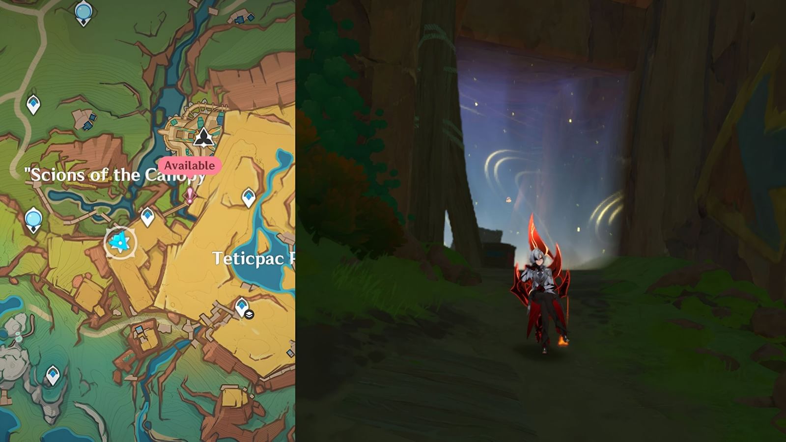 Genshin Impact Tribal Secret Spaces locations
