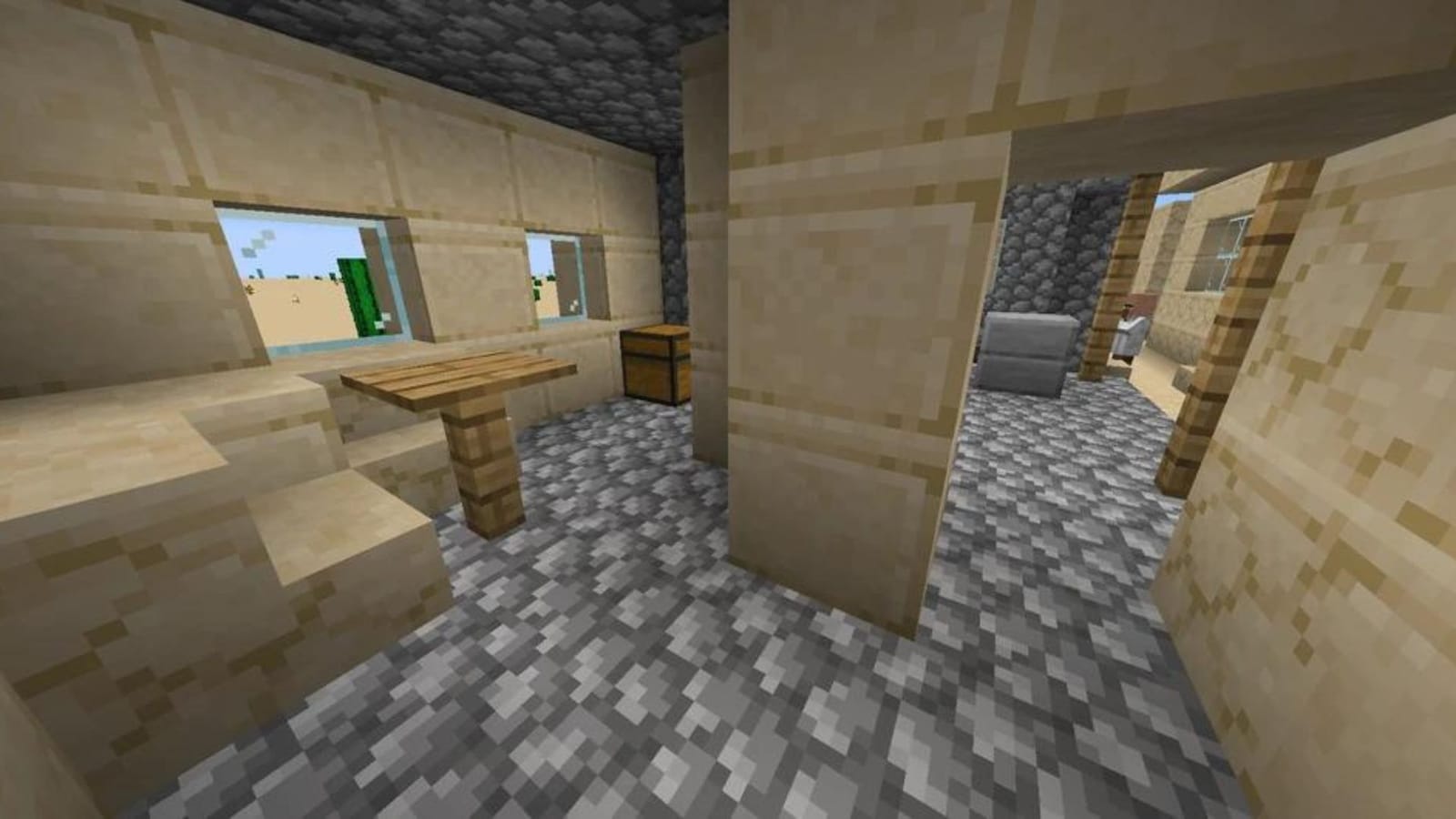 Why is the Minecraft blacksmith house the best building in villages?