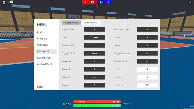 How to play Roblox Volleyball