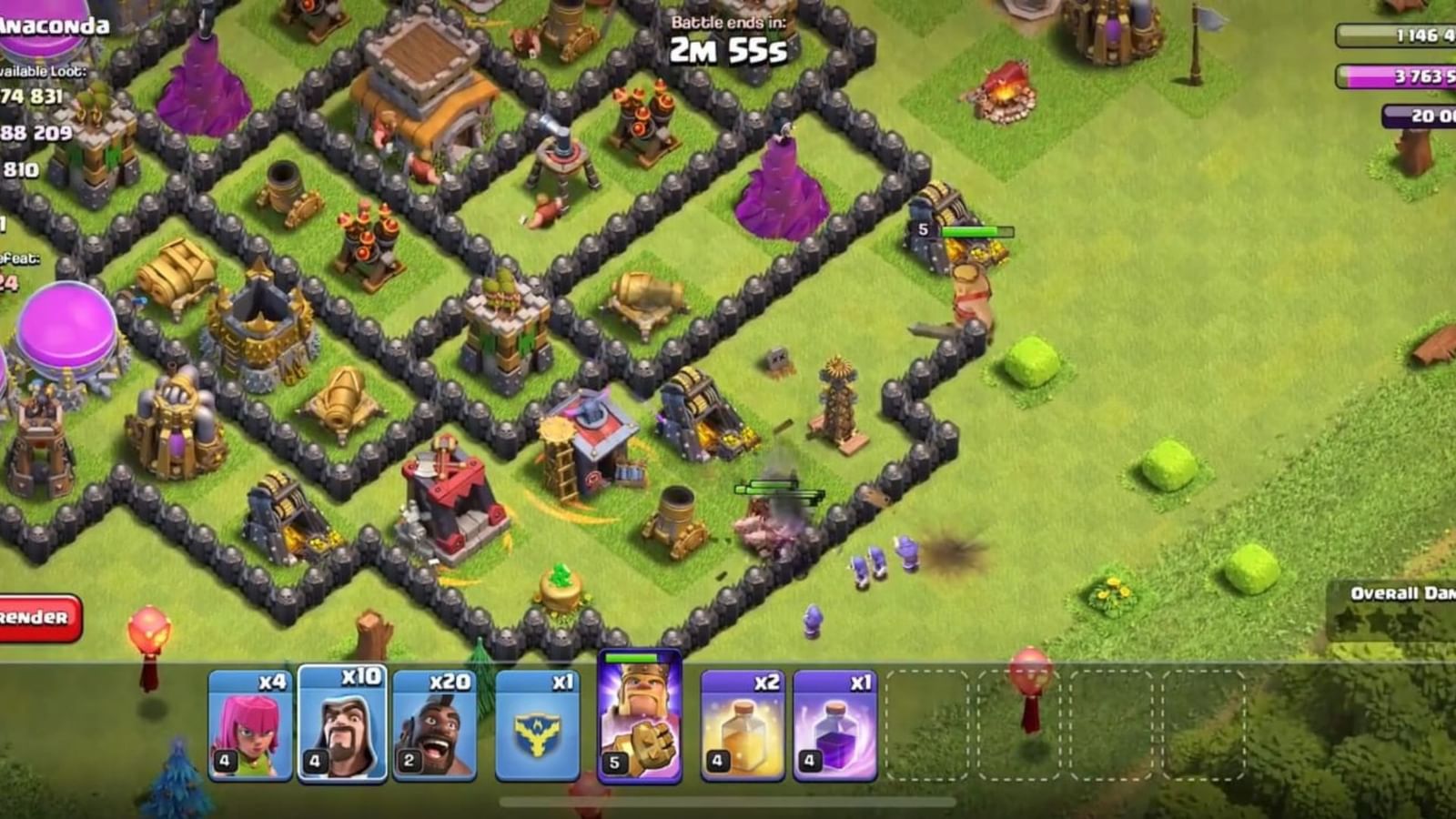 Best Town Hall 7 Hog Rider attack strategies in Clash of Clans