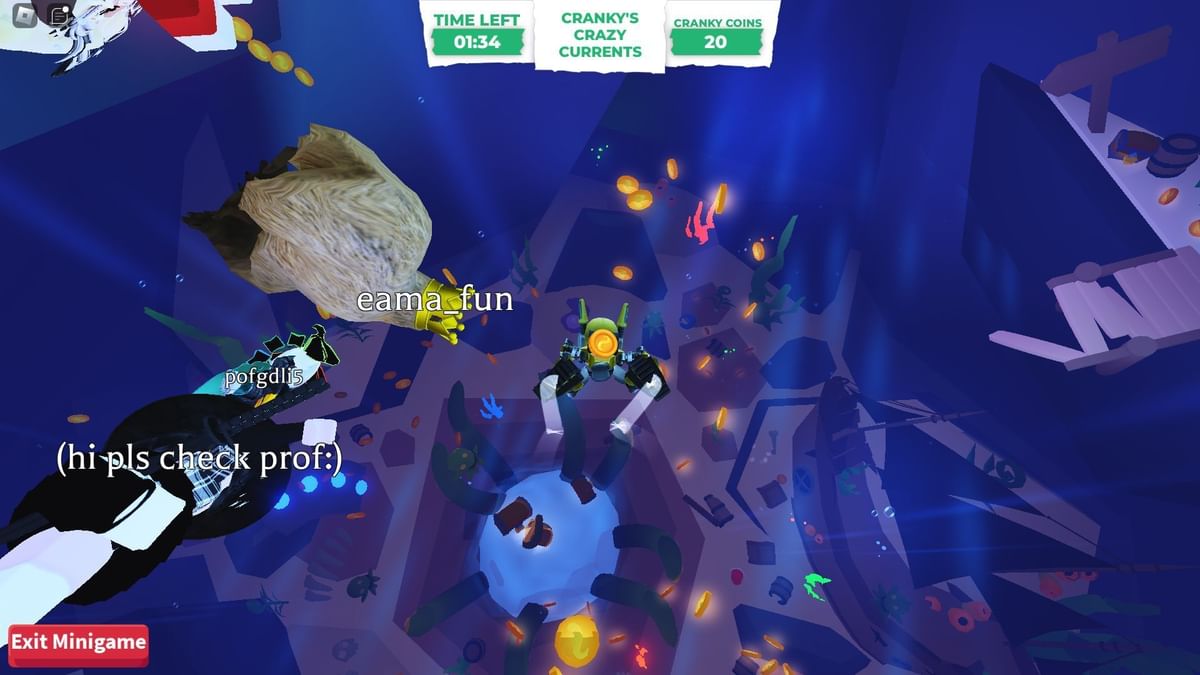 All Ocean Event pets in Adopt Me