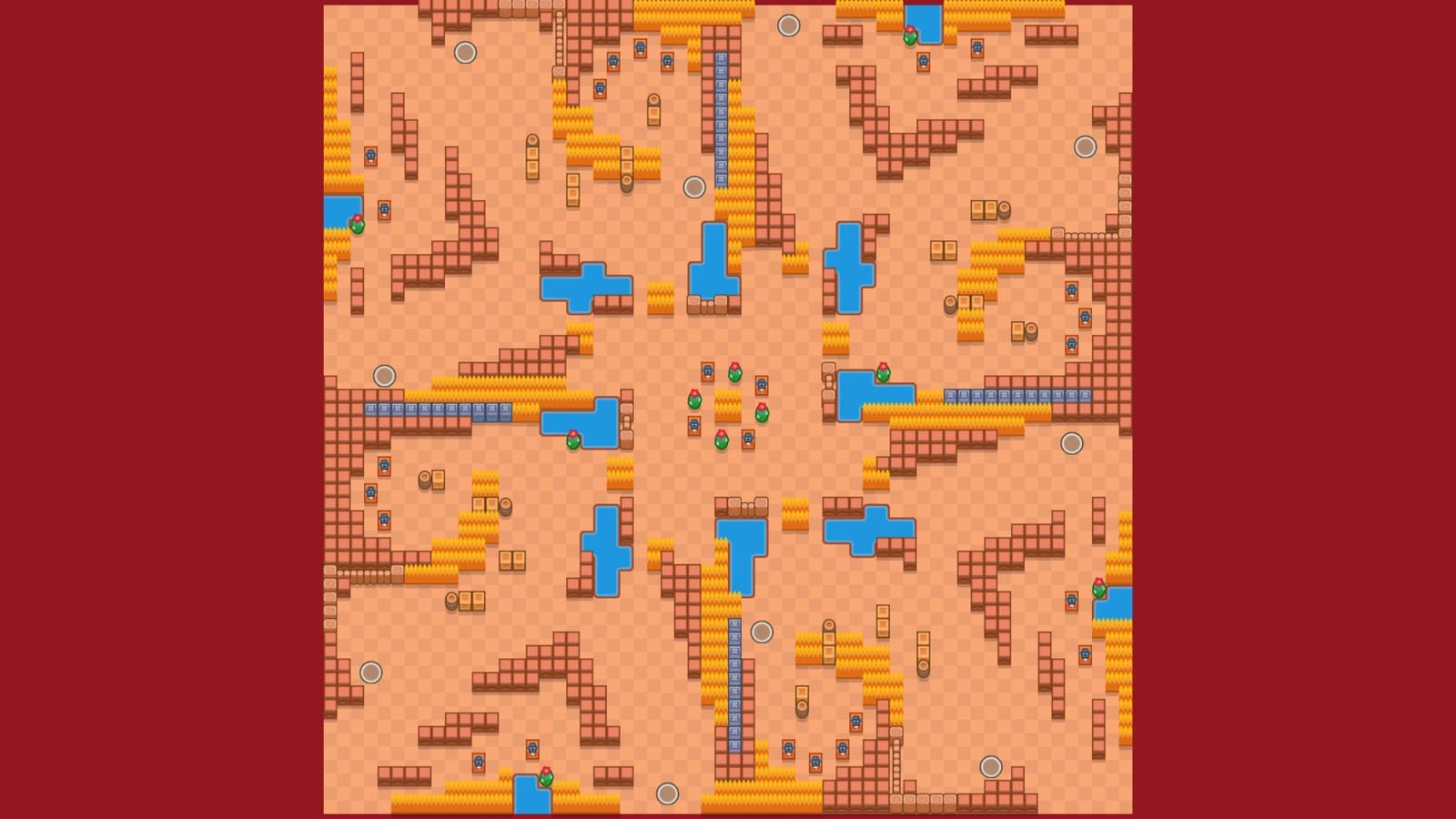 Solo Showdown Maps in Brawl Stars: All Solo Showdown Maps in Brawl Stars