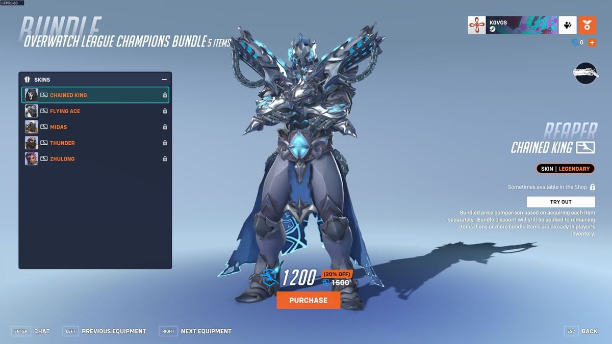 How to get Overwatch League Collection in new Inventory Sale?