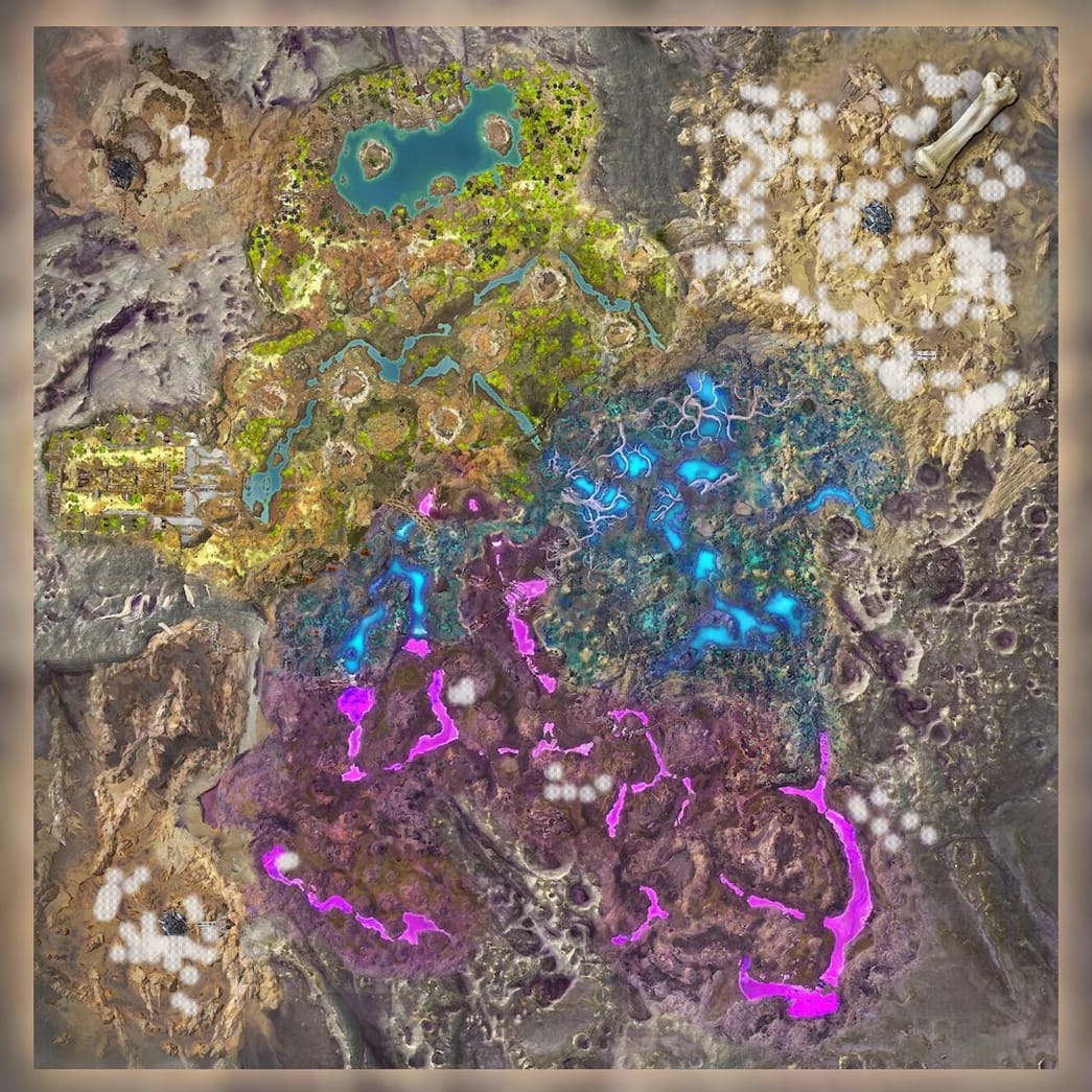 ARK Survival Ascended Aberration Resource map: Best locations for all ...