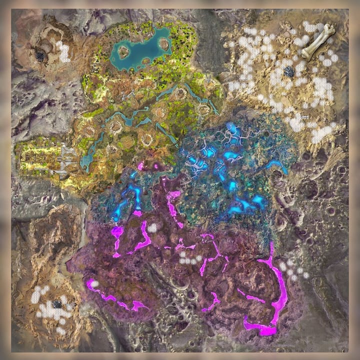 ARK Survival Ascended Aberration Resource map: Best locations for all ...