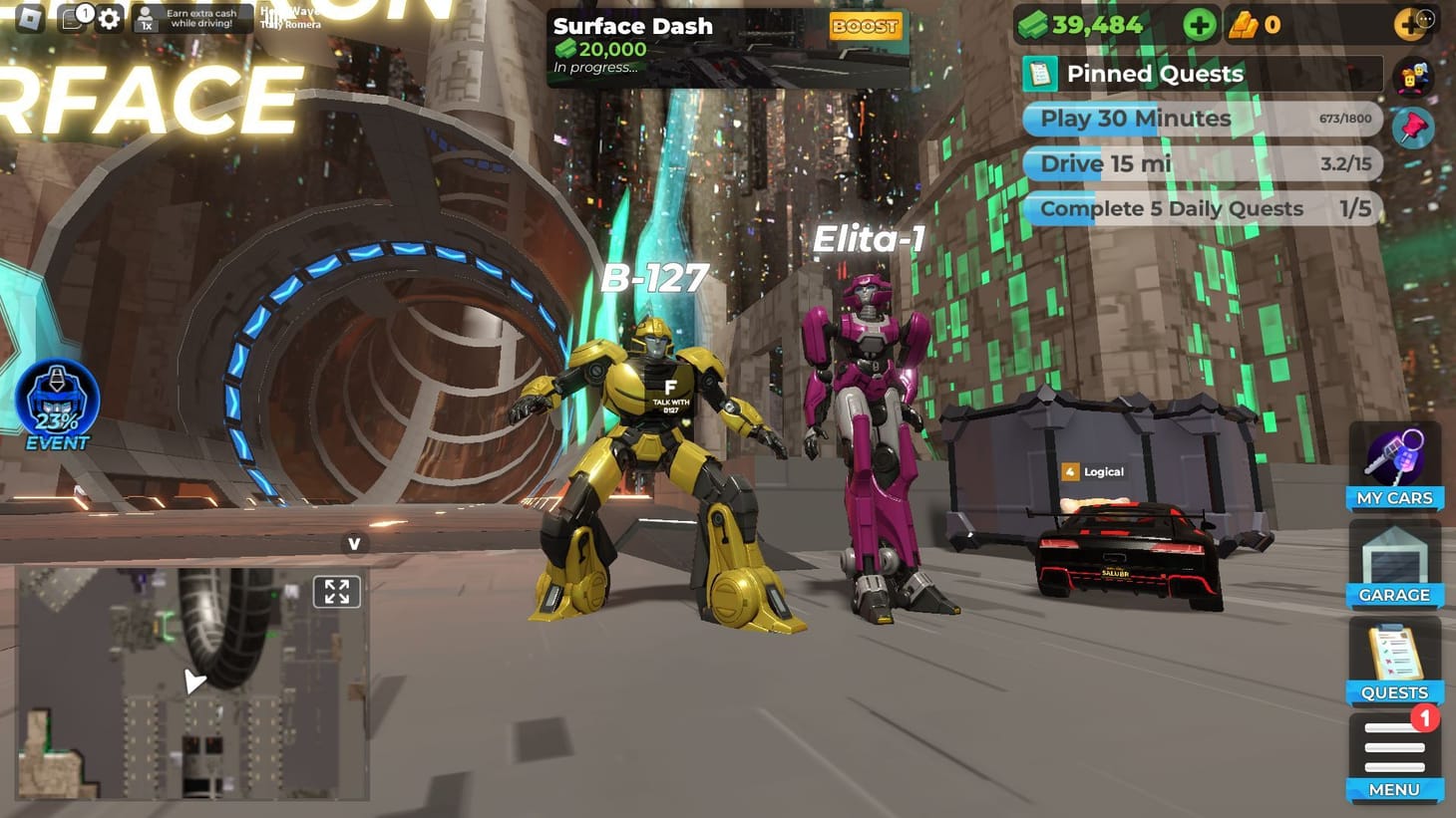 Drive World Cybertron: Overview, Transformers Quests, and more