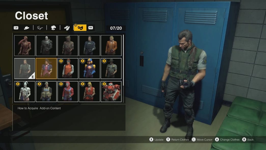 All DLC costumes in Dead Rising Deluxe Remaster