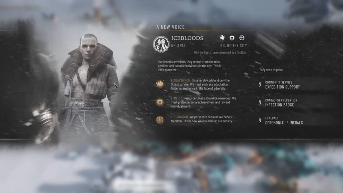 Frostpunk 2 Utopia Builder Factions: All Frostpunk 2 Utopia Builder ...