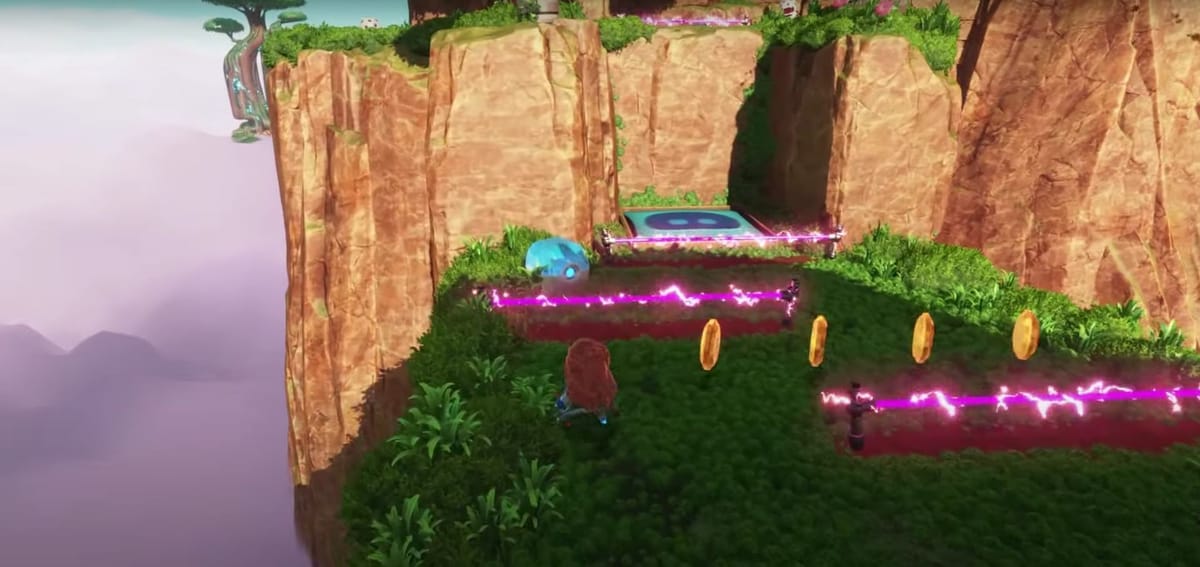 How to defeat 7 enemies with the Tripcaster in Astro Bot