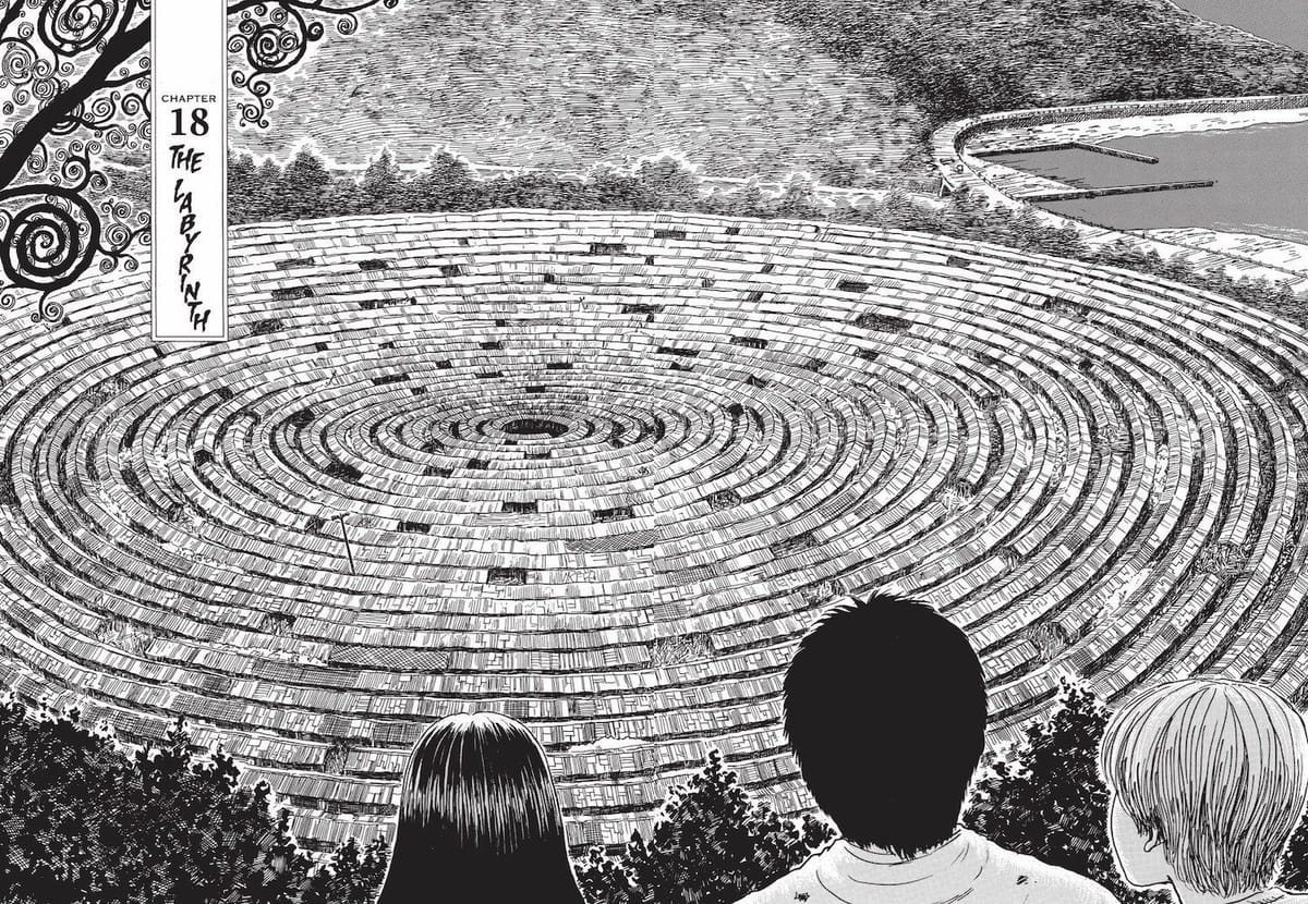 What is Junji Ito's Uzumaki about?
