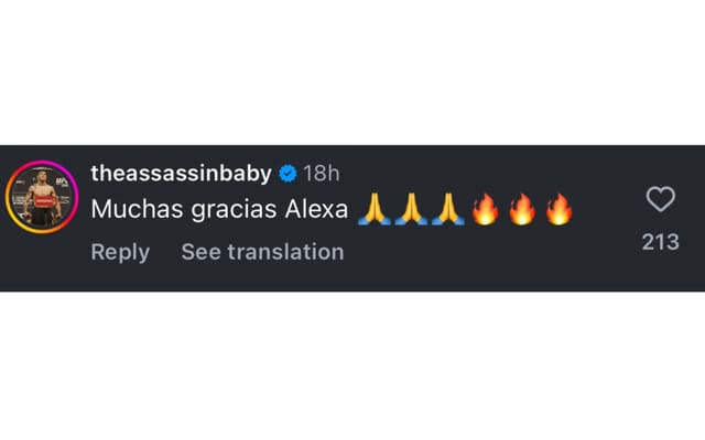 Brandon Moreno reacts after being called a "huge inspiration" by Alexa ...