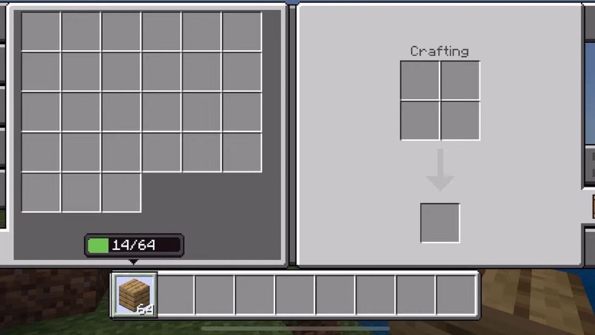 How to drop items in Minecraft mobile