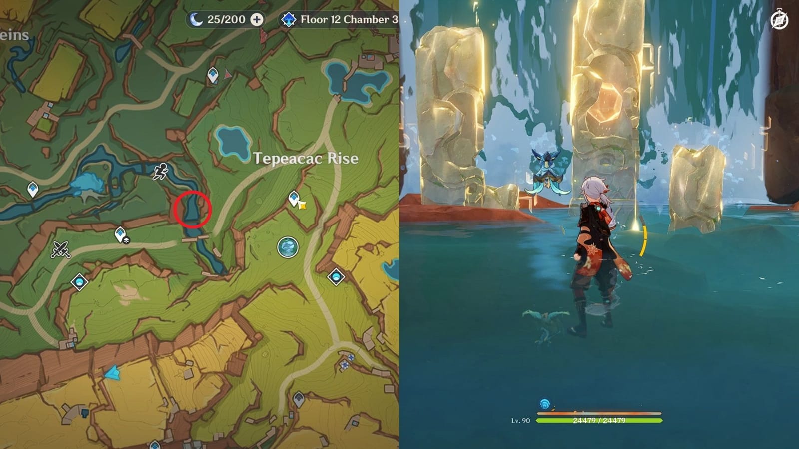 Genshin Impact In the Footsteps of the Chosen of Dragons quest series guide