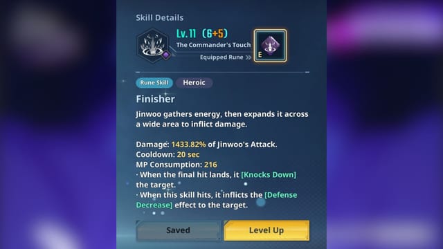 Solo Leveling Arise September 12 balance adjustments: Rune Skill and ...