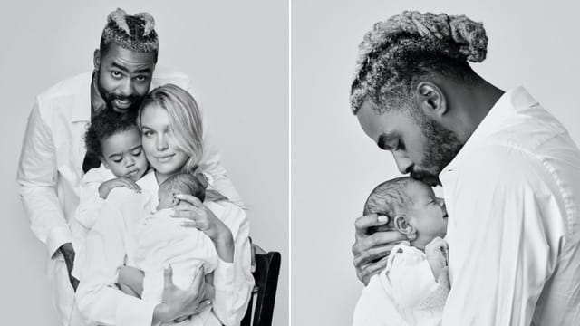 In Photos: Lakers’ D'Angelo Russell poses for family portrait with GF ...