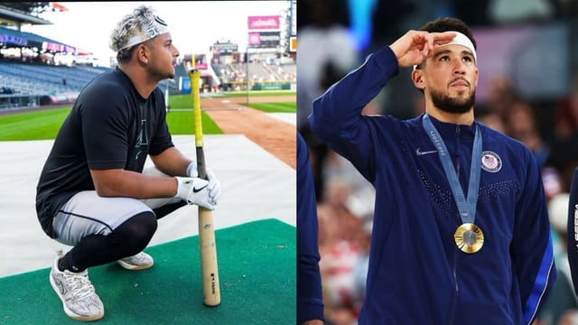 Diamondbacks' Gabriel Moreno rocks Suns star Devin Booker's $150 'Book ...