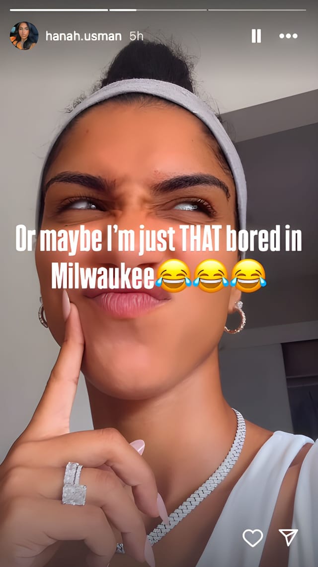 "Bored in Milwaukee": Ex-Laker Taurean Prince's wife Hanah Usman jokes ...