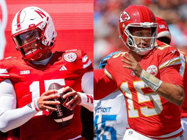3x Super Bowl champ Patrick Mahomes praises 'lookalike' Nebraska QB ...