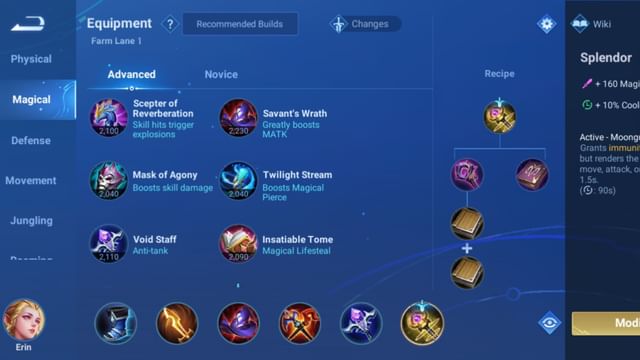 Honor of Kings Erin build guide: Best equipment, Arcanas, Battle Spell ...
