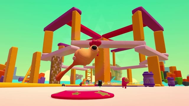 Fall Guys Scrapyard Stumble update: Added physics, destructible objects ...