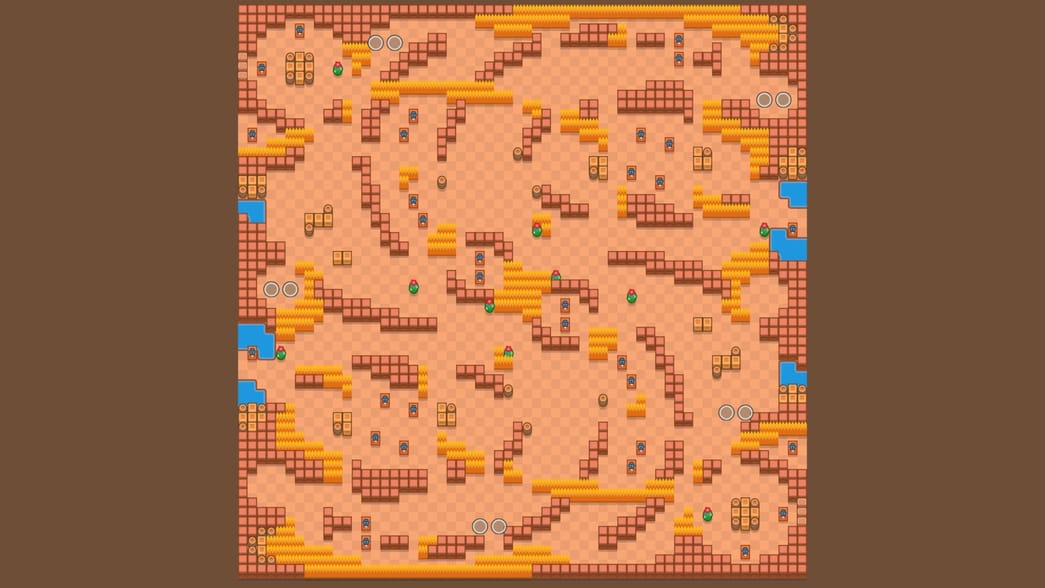 All Duo Showdown Maps in Brawl Stars