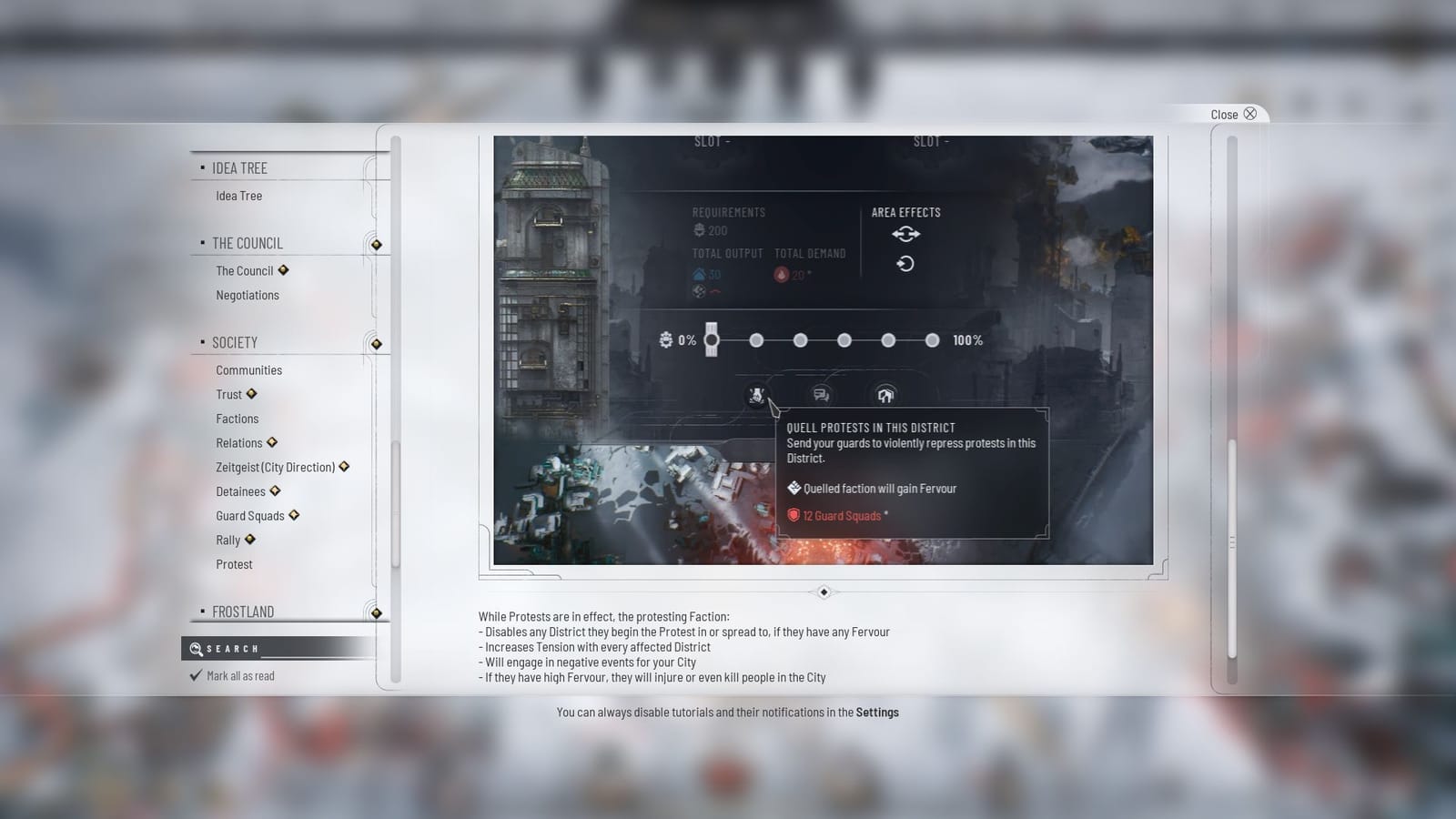 How to get Guard Squads in Frostpunk 2