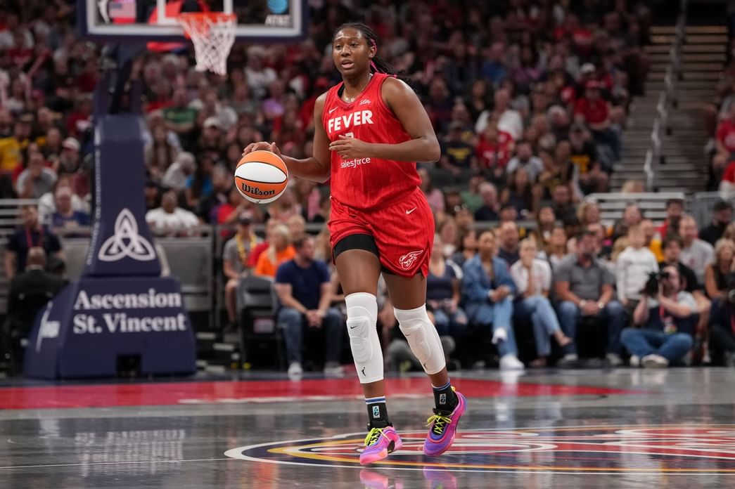 Aaliyah Boston's boyfriend Tre-Vaughn Minott crowned top scorer on team ...