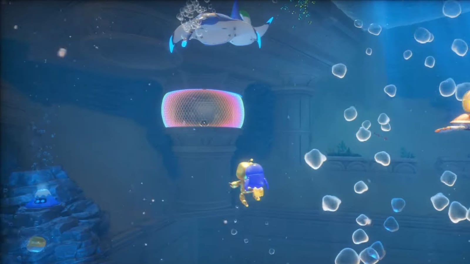 Astro Bot Bubbling Under level walkthrough: All bots and puzzle piece ...