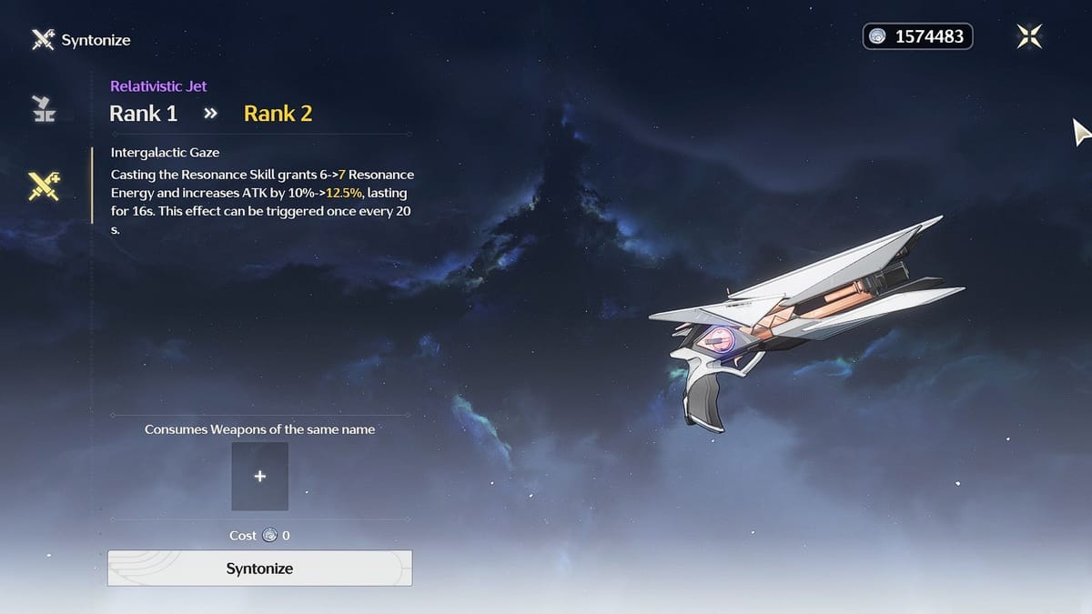 Wuthering Waves Deep Sky Blazar Series weapon stats, effects, materials ...