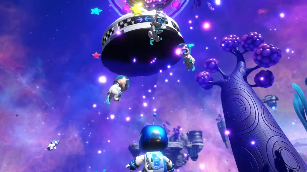 Astro Bot: Astro Bot Rolling Star Luna level walkthrough: All bots and ...