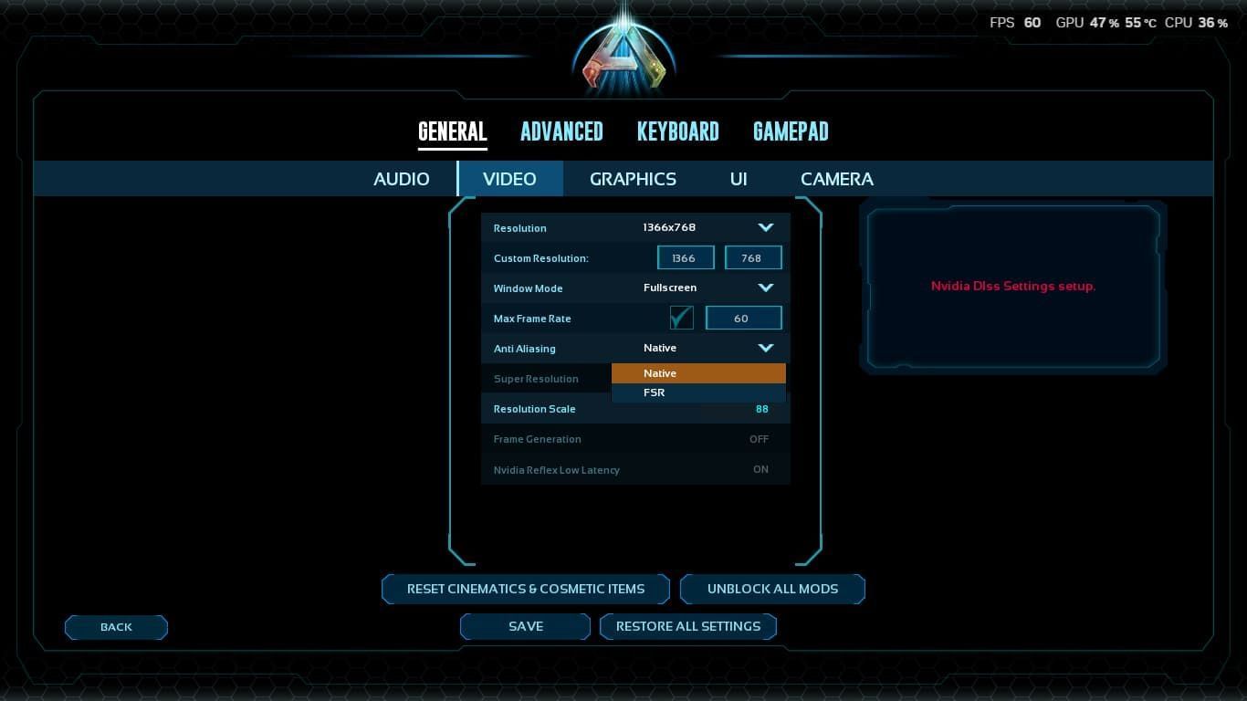 How to potentially fix ARK Survival Ascended DLSS grayed out problem