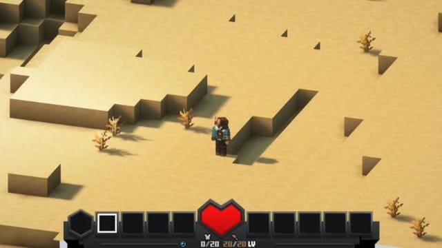 Fan recreates Minecraft Dungeons gameplay in the original game