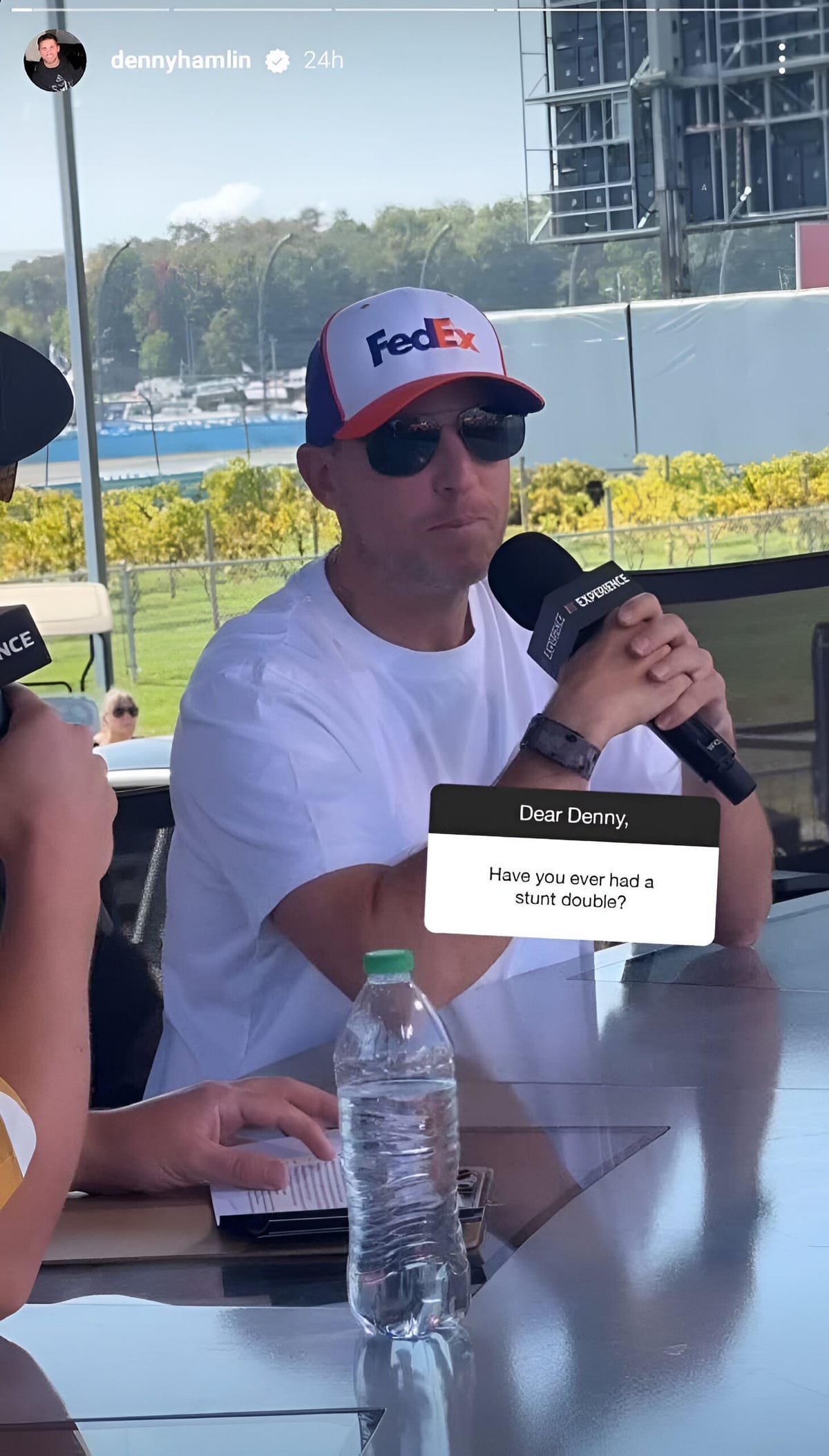 "I'm glad that guy went to the gym": $65M-worth Denny Hamlin shares ...