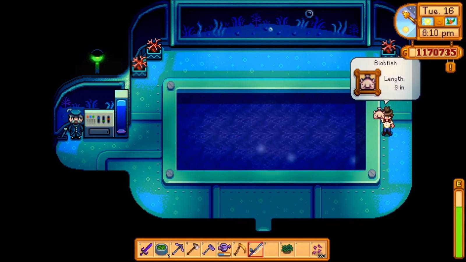 How to catch a Blobfish in Stardew Valley