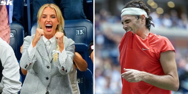 Taylor Fritz's girlfriend Morgan Riddle consoles American after ...