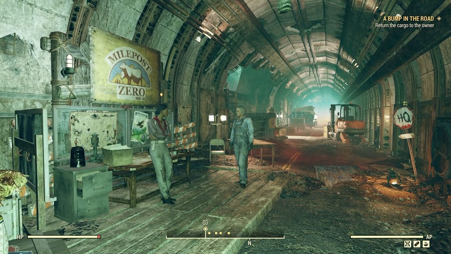 How to start Milepost Zero questline in Fallout 76: A Bump in The Road walkthrough