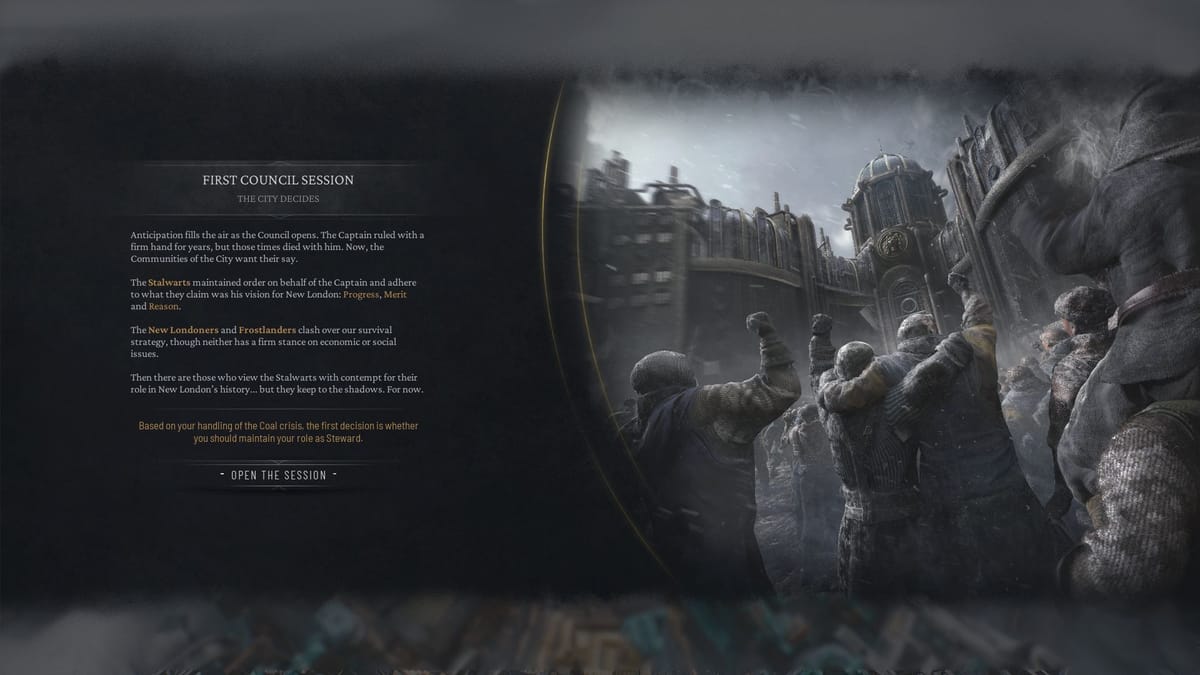 How to unlock and use the Idea Tree in Frostpunk 2