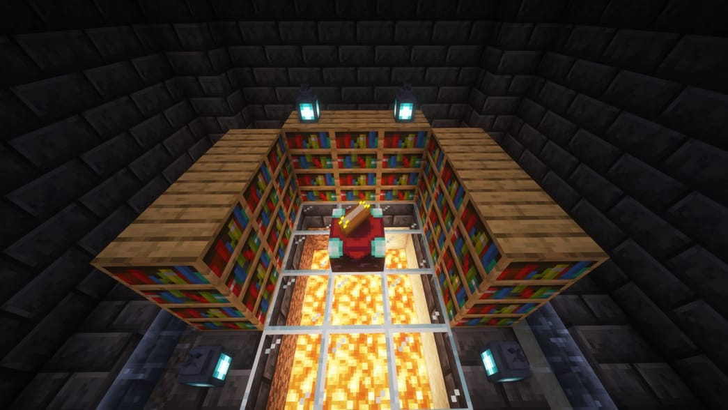 Best Minecraft enchanting table room guide