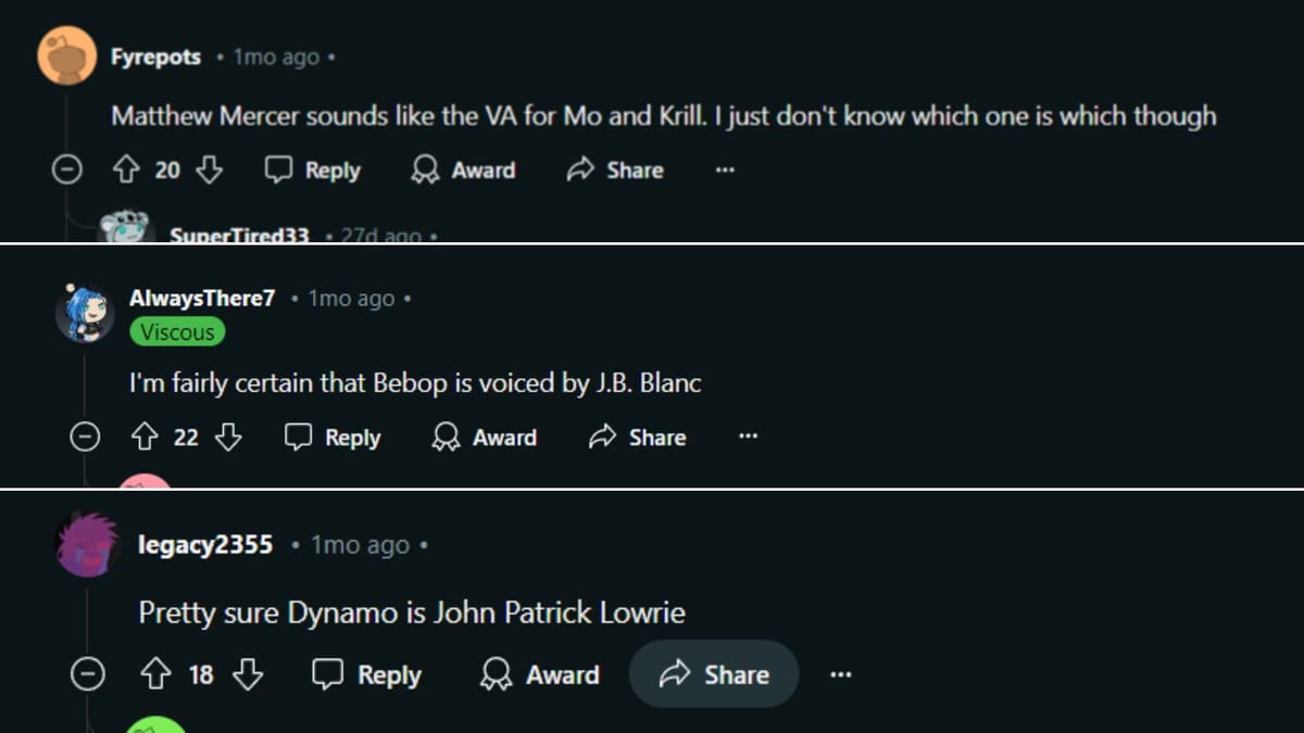 Fans speculate about the possible Deadlock voice actors lineup