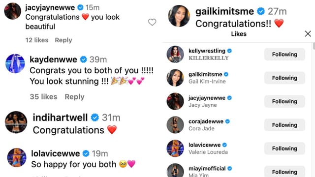 Cora Jade, Mia Yim, and more stars react to WWE Superstar's cute ...