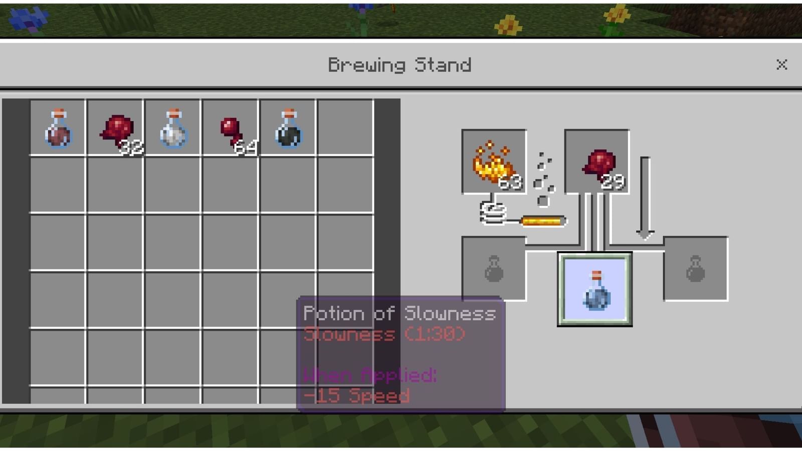 How to corrupt potions in Minecraft